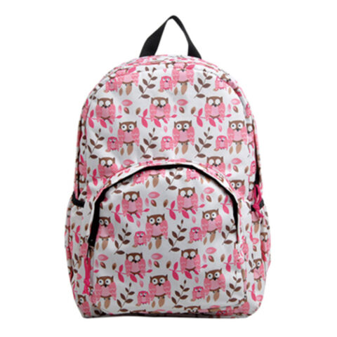 China New style school bags girls, fashion design backpack school ...
