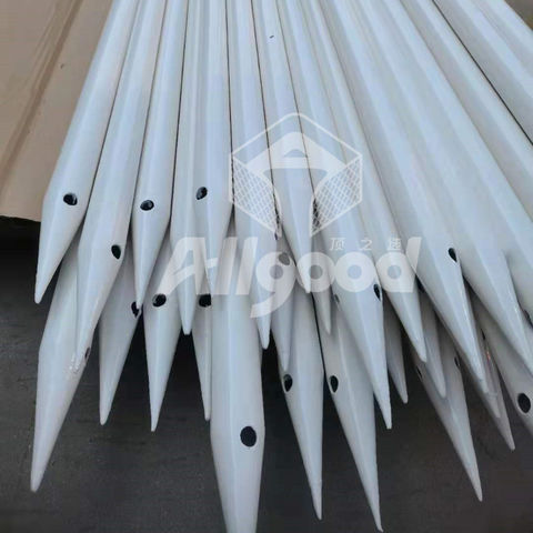 China DIY no dig fence post Security garden fence shrink end pillar ...