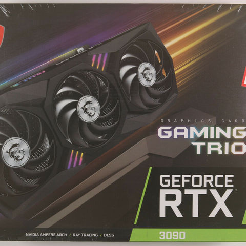 Vietnam New MSI GeForce RTX 3090 GAMING X TRIO 24GB GDDR6X Non-LHR on ...