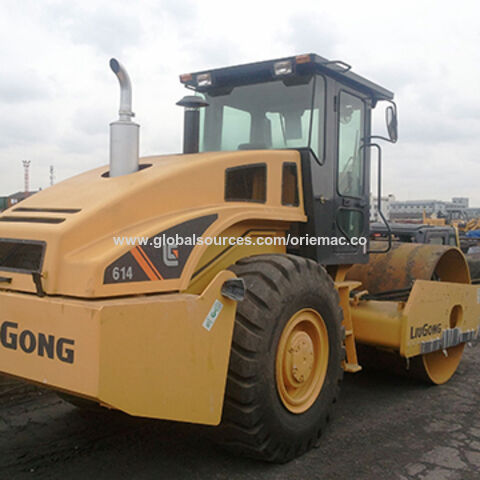 China LIUGONG Road Roller CLG614 6114E Single Drum Mechanical Soil ...