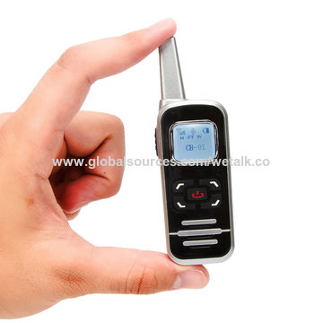China Best bluetooth walkie talkies 2W UHF 400-470MHz with 1000mAh ...