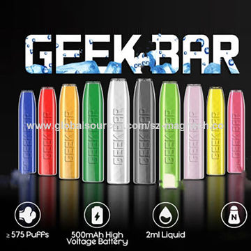 China Geekbar 1500 puff pro E-Cigarettes Vape Pod Disposable Device ...
