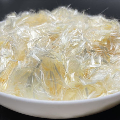 China PAN fiber Polyacrylonitrile fiber Concrete reinforcing fiber 21mm ...