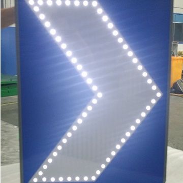Solar LED Chevron Sign, Various Aluminium, LED Light, Customized ...