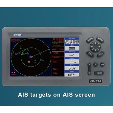 Marine GPS Plotter combo with Class B AIS 7inch Color LCD Display ...