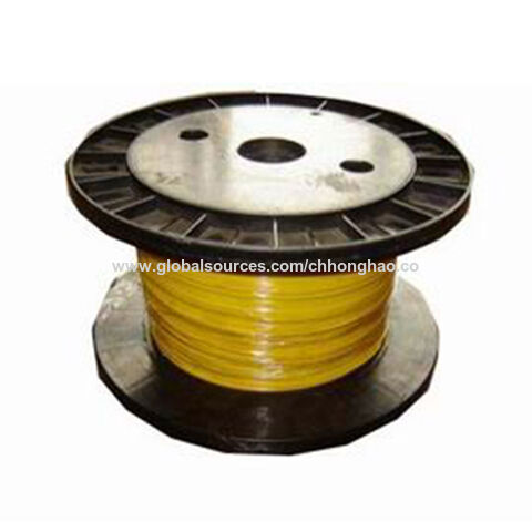 China Yellow Colour PVC Coated 6*7+FC & 6*7+Iws Steel Wire Rope on ...