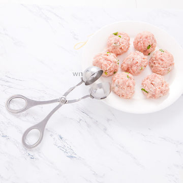 China Meatball Maker Mold Stainless Steel Stuffed DIY Rice Fish Meat ...