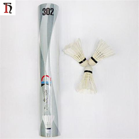China Shuttlecock Factory Supply badminton shuttle Super Grade Goose ...