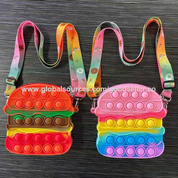 China Wholesale silicone new style stress relief push pop bubble fidget ...