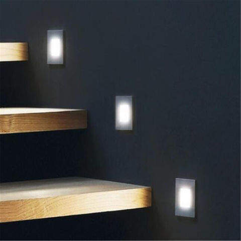 China Modern design aluminum indoor recessed wall foot lamp led stair ...