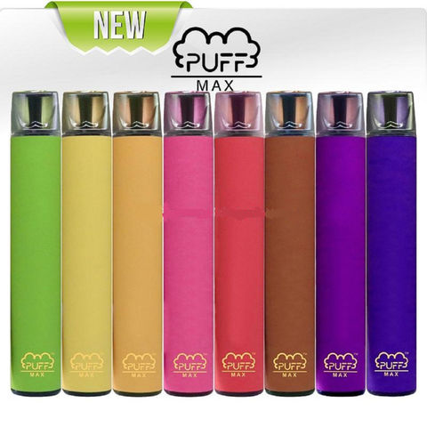 China Best price and top quality 650 mAh battery puff max disposable e ...