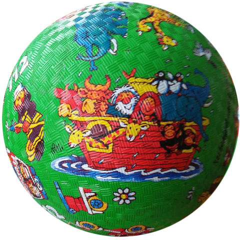 China Promotion 8.5 inches 10inches rubber Solid plate playground ball ...
