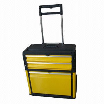 Trolley Tool Box, Made of Plastic and Steel | Global Sources