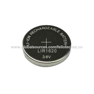 China Rechargeable pacemakers/electronic hearing aids Li-ion coin cell ...