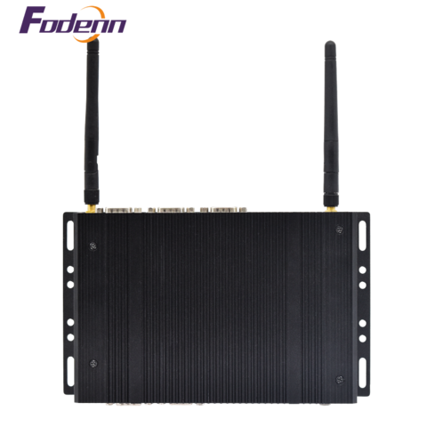 China Industrial fanless mini PC with Intel Celeron J1900 CPU and multi ...
