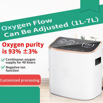 China 1-7L High Flow mini Portable Oxygen Concentrator 3L/ 5L /7L ...