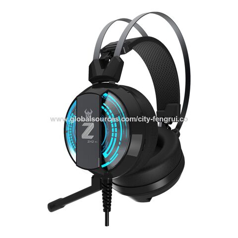 China China gaming headset with 7-color changing LED, USB7.1 +vibration ...
