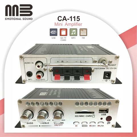 ChinaPowerful Car Amplifier Bluetooth Audio Car Mini Amplifier 2 ...