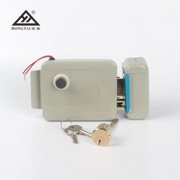 China Electric Lock Outdoor Gate Lock Electric Rim Lock 12VDC For Video ...