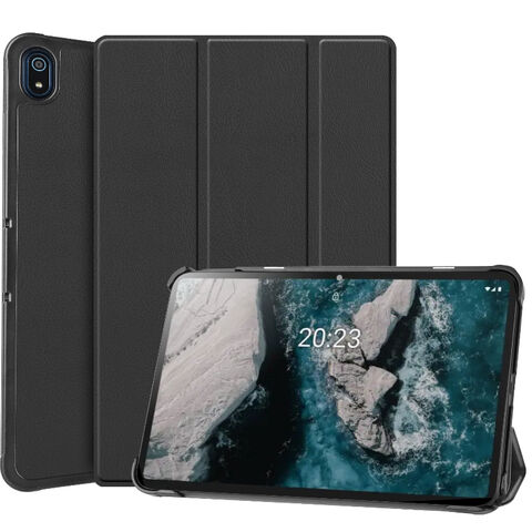 China PU Leather Slim Cover Auto Wake Sleep Trifold Stand Hard Shell ...