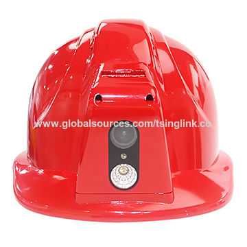 China ABS Industrial Construction 4G Intelligent Safety Helmet for ...
