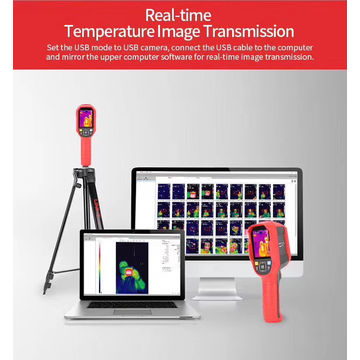 PC USB connected optional temperature instrument infrared thermometer ...