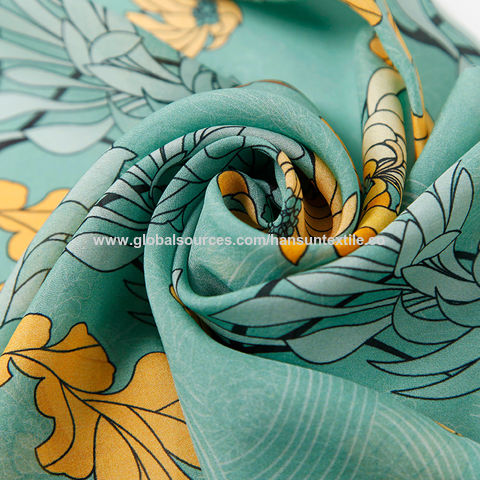 China High Quality 100% Pure Silk Ink-jet Pure Silk CDC Digital Printed ...