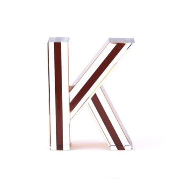 China Modern crystal letter K ornaments on Global Sources,ornaments ...