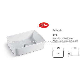 UPC bathroom sinks in undermould installed | Global Sources