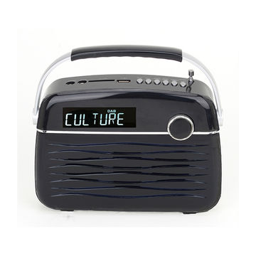 China Portable radio digital scan DAB Radio with LCD Display, Bluetooth ...