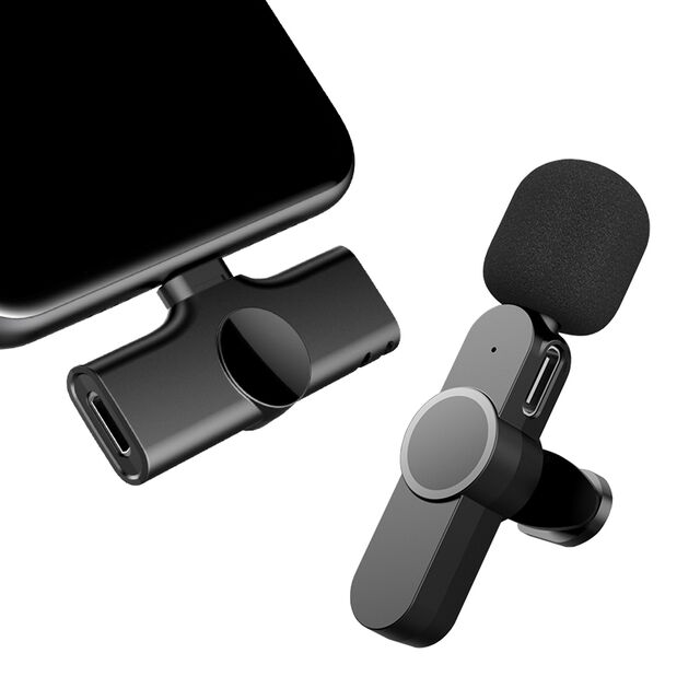 China Devia mini mic condenser wireless microphone 20m transmitting ...