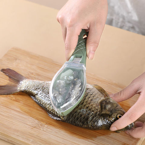 China Plastic Fish Kitchen Tool Fish Scraping Scales Fast Scalers ...
