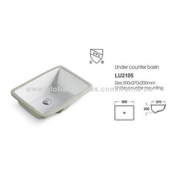 UPC bathroom sinks in undermould installed | Global Sources