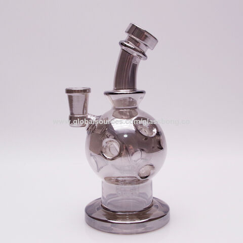 China 7inches Hookah Electroplated Egg core smoking bong percolator ...