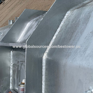 China Hot Galvanized Tubular Wind Power Flanges, Steel Tower, Wind ...