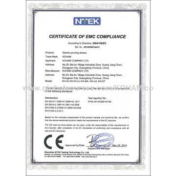 Koham Tools Olive Tree Branches 40mm Cutting Diameter Lithium-ion ...