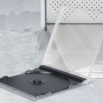 China High Quality 10.4mm Single Black Plastic Case, PS Jewel CD Case ...