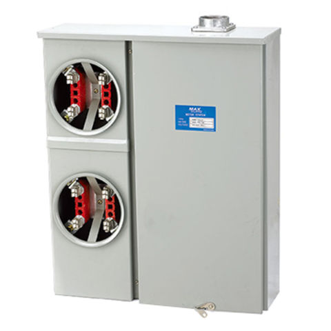 China Meter Bank 4 Jaw base 2 stack single phase 200 Amp on Global ...