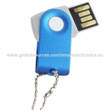 China Swivel USB Flash Drives, 64MB-128GB Flash Memory Capacity, Free ...
