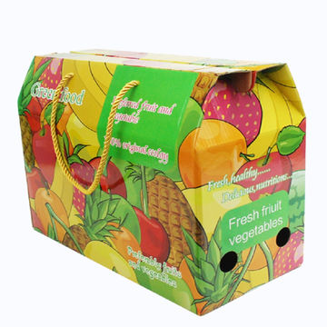 China Custom Corrugated fruit Packaging Box Fresh Fruit Avocado ...