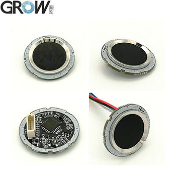 GROW R502 Small Circular Blue Red LED MX1.0-6pin Capacitive Fingerprint ...