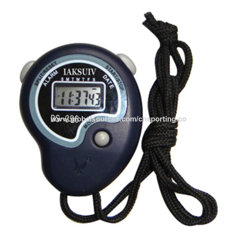 China Digital stopwatch, ABS material, with neck strap, for workout ...