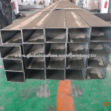 China Carbon Welded Square and Rectangle Steel tube on Global Sources ...