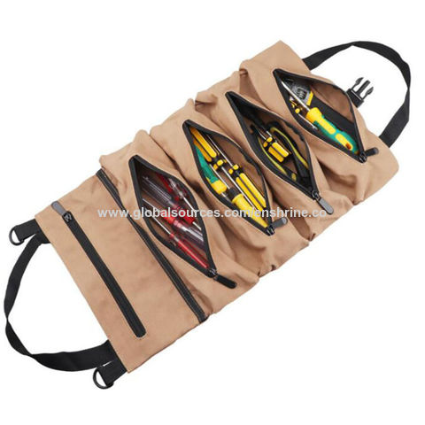 China Water resistant canvas tool bag vehicle kits car storage bag on ...