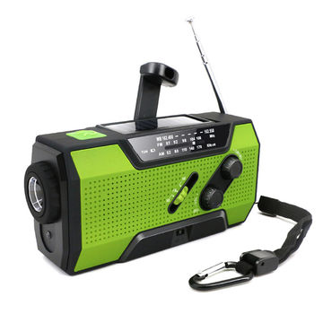 China Solar Rechargeable Emergency Weather Band Radio Crank Outdoor ...