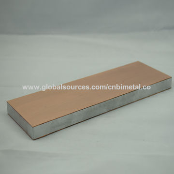 China Aluminum Copper composite Cuponal busbar with lower cost on ...