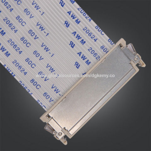 China FFC Connector, 30 Pins FFC Flat Flexible Cable, Customized 0.3-2 ...