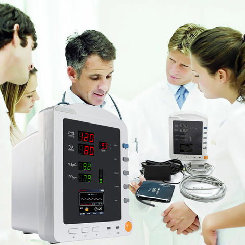 China Ce Certified Medical Portable Multi-parameter Vital Sign Hospital ...