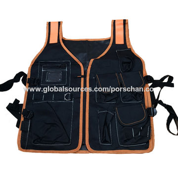 China BG80 Worker's Tools Vest Heavy Duty and Water-repellent ...