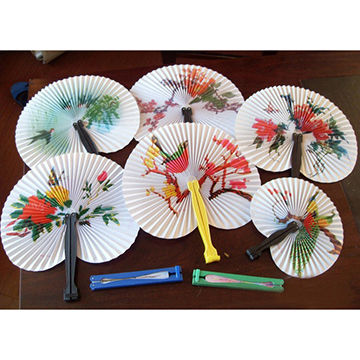 China Paper fan Low Price High Quality Perfect Gift on Global Sources ...